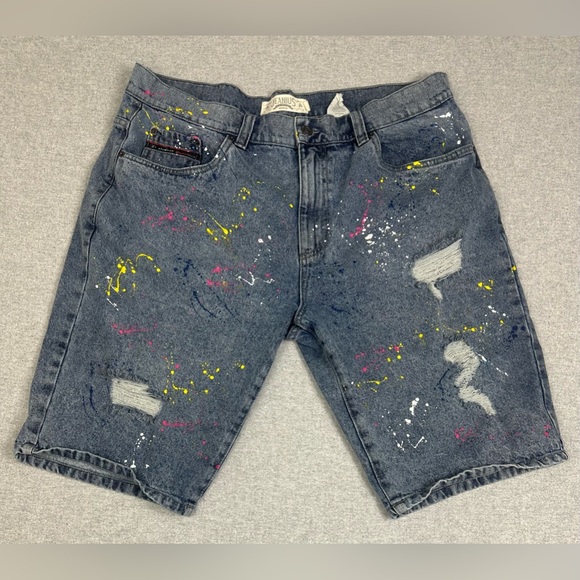 Akademiks | Shorts | Vintage Baggy Jorts Short Men 38 Jean Denim Y2k ...